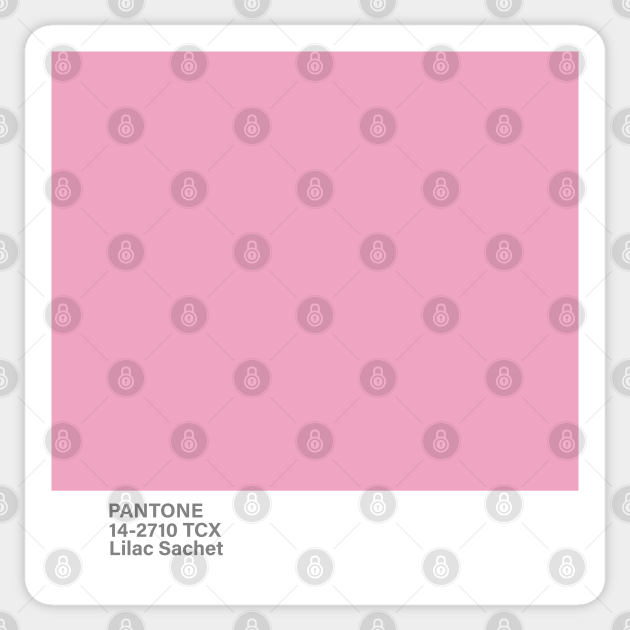 pantone 14-2710 TCX Lilac Sachet - Pantone Color - Sticker | TeePublic pantone 14-2710 TCX Lilac Sachet - Pantone Color - Sticker | TeePublic